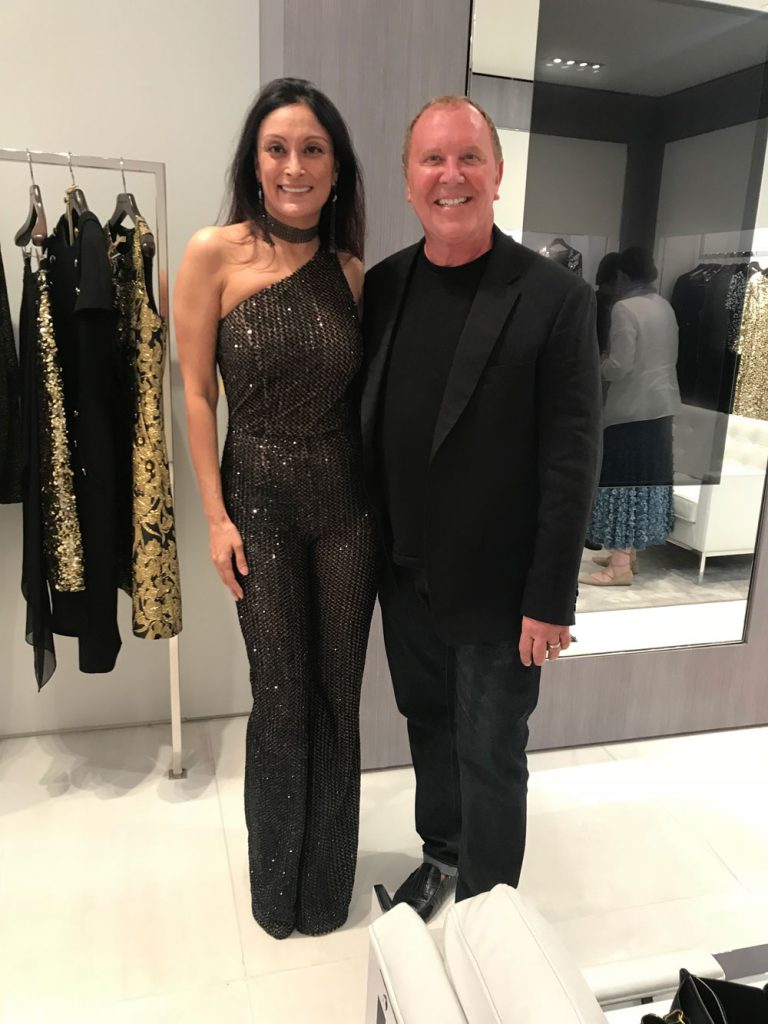 Dr. Mandal with Michael Kors - Mandal Plastic Surgery Center